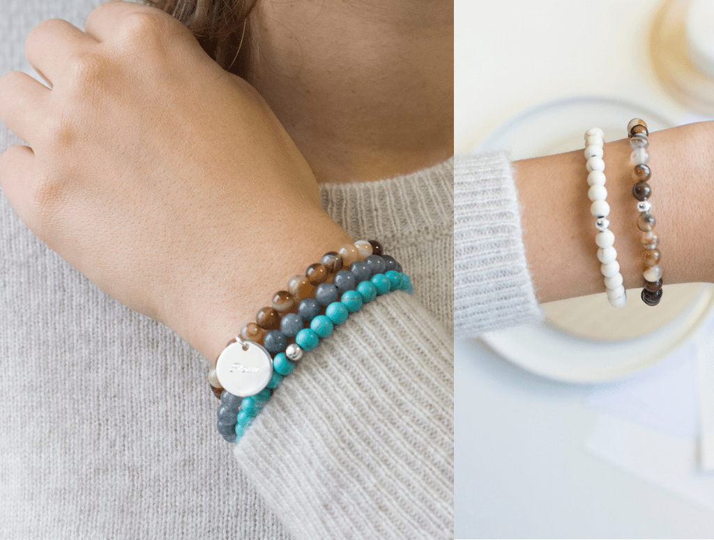Nouveautés : nos bracelets perles agates à graver ! - Le blog de Petits ...